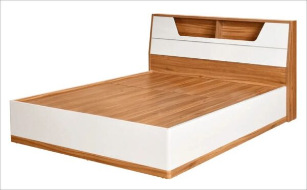 Headboard Storage Bed – Smart Space-Saving Bed with Hidden Compartments ...